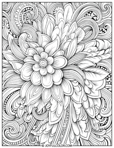 FREE Printable Zentangle Coloring Pages - Ready To Print!