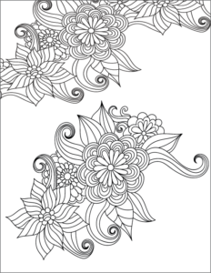 Bloom Floral Coloring Pages - Easy To Print & FREE Download!
