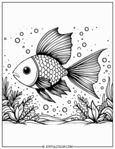 20 Fish Coloring Pages You'll Love - FREE & Printable
