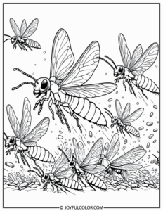 Printable Termite Coloring Pages - FREE to Print & Download!