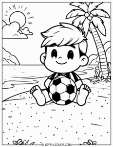 FREE Printable Beach Coloring Pages for All Ages!
