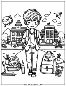 Back to School Coloring Pages - FREE to Print and Download!