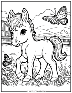 20 Free Printable Farm Animal Coloring Pages For Kids