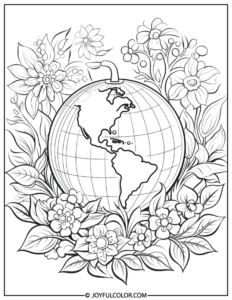 FREE Printable Earth Day Coloring Pages - Ready To Download