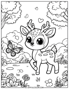 20 FREE Printable Forest Animal Coloring Pages For Kids & Adults