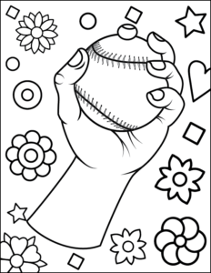 Baseball Coloring Pages - FREE to Print and Download!