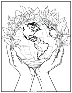 FREE Printable Earth Day Coloring Pages - Ready To Download