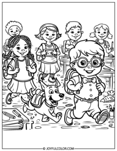 Back to School Coloring Pages - FREE to Print and Download!
