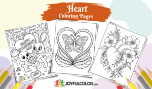 30 FREE Printable Heart Coloring Pages for All Ages