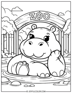 20 FREE Printable Zoo Animal Coloring Pages - Download & Enjoy!