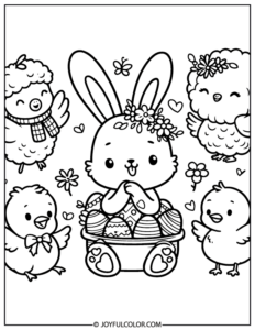 FREE Printable Easter Coloring Pages for Kids & Adults
