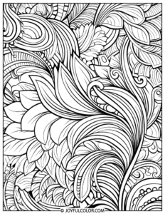 FREE Printable Zentangle Coloring Pages - Ready To Print!