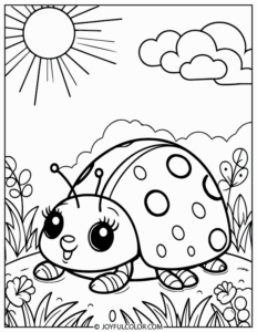 20 Printable Ladybug Coloring Pages for FREE Download