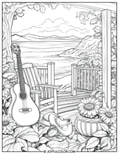 20 Printable Country Life Coloring Pages - FREE Download!