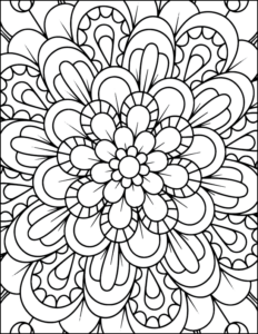 Anxiety Relief Coloring Pages-FREE to Print and Download!