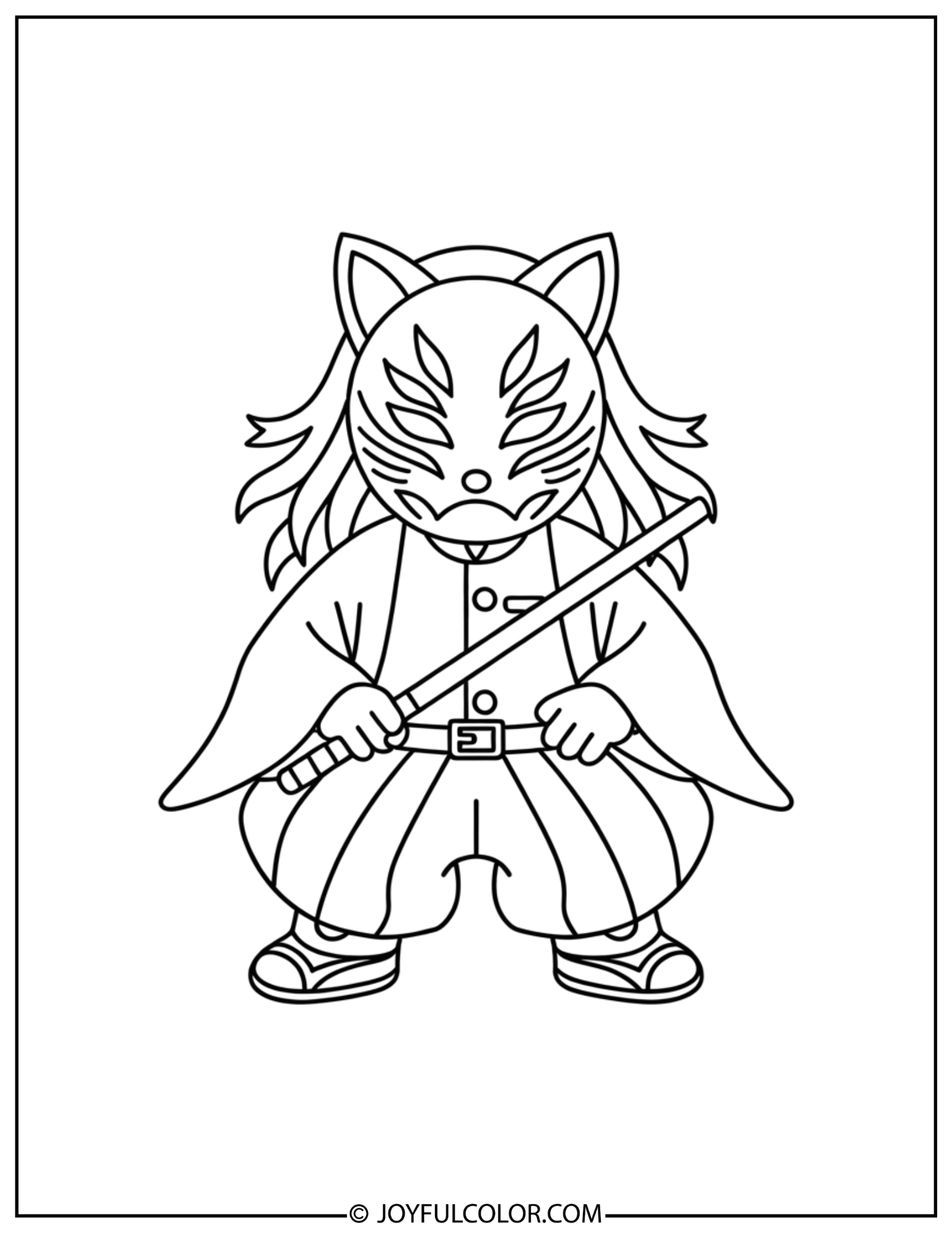 Demon Slayer Coloring Pages – FREE Printable Coloring Sheets!