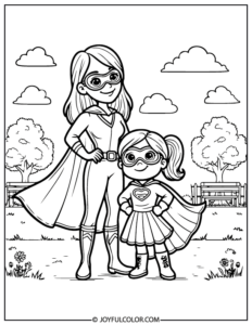 20 Mother's Day Coloring Pages (Free PDF Printable)