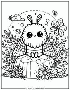 20 Printable Moth Coloring Pages Free for Kids and Adults
