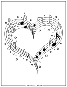 30 FREE Printable Heart Coloring Pages for All Ages