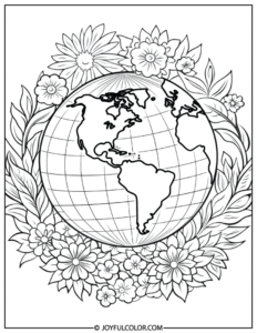 FREE Printable Earth Day Coloring Pages - Ready To Download