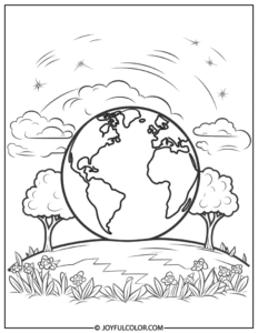 FREE Printable Earth Day Coloring Pages - Ready To Download