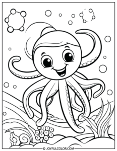 FREE Ocean Animals Coloring Pages - Ready To Print!