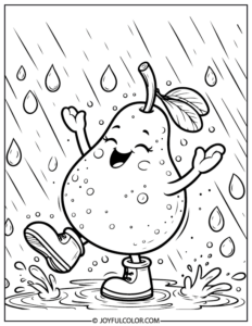 20 Pears Coloring Pages Printable for FREE Download