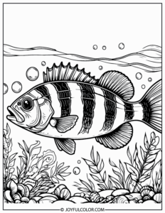 20 Fish Coloring Pages You'll Love - FREE & Printable