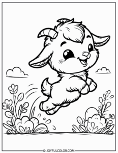 20 Goat Coloring Pages Printable for Free Download