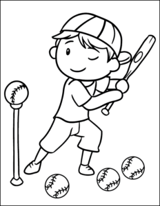 Baseball Coloring Pages - FREE to Print and Download!