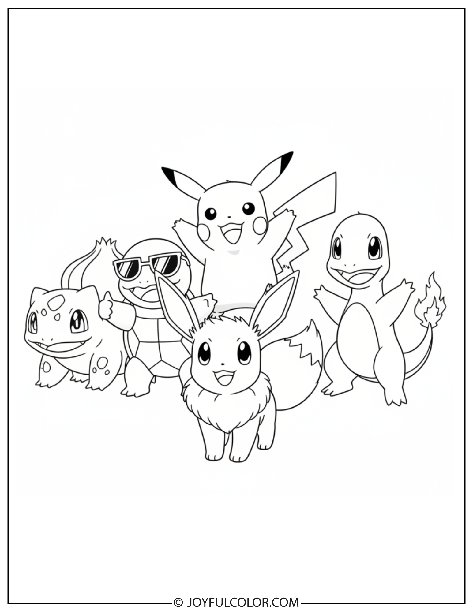 Pokemon Coloring Pages – FREE Printable Coloring Sheets!