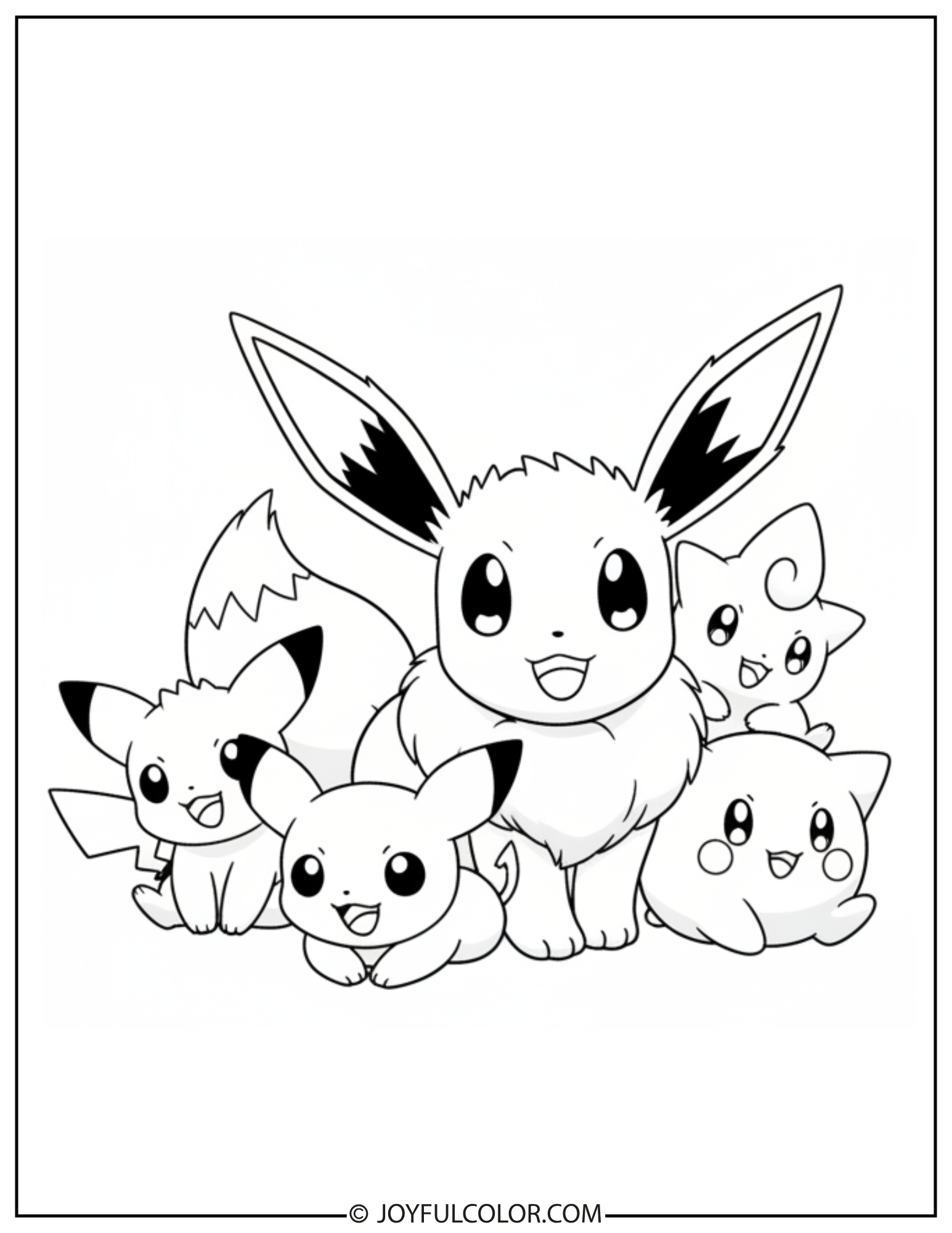 Pokemon Coloring Pages – FREE Printable Coloring Sheets!