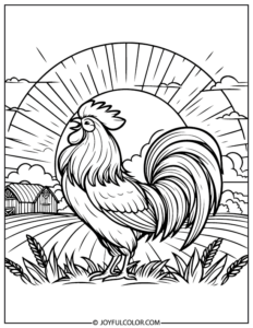 20 Free Printable Farm Animal Coloring Pages For Kids
