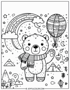 Fun & FREE Printable Bear Coloring Pages - Print & Color Today!