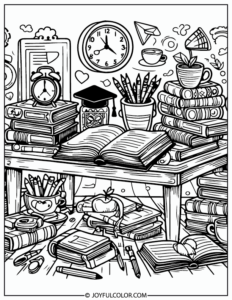 16 FREE Unique Printable Reading Coloring Pages for All Ages
