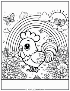 20 FREE Printable Rooster Coloring Pages for All Ages!