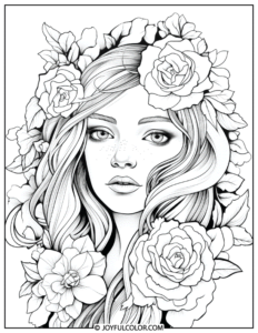 FREE Printable Flower Girl Coloring Pages – Download & Enjoy!