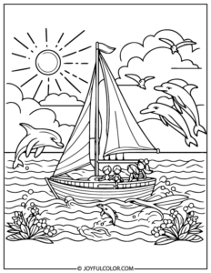 20 FREE Printable Summer Coloring Pages for All Ages