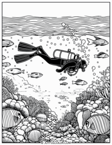 Printable Ocean Coloring Pages - FREE to Print and Download!
