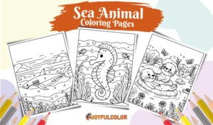 20 FREE Printable Sea Animal Coloring Pages for All Ages!