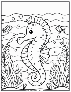 20 FREE Printable Sea Animal Coloring Pages for All Ages!