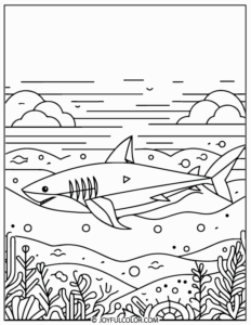 20 FREE Printable Sea Animal Coloring Pages for All Ages!