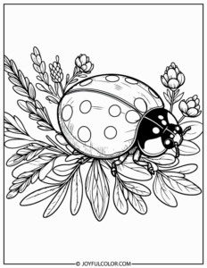 20 Printable Ladybug Coloring Pages for FREE Download