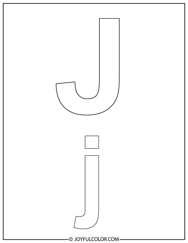 Alphabet Coloring Pages - Printable ABC Letter Worksheets for Kids