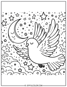 FREE Printable Dove Coloring Pages - Download & Enjoy!