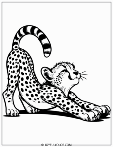 20 FREE Printable Cheetah Coloring Pages - Download & Enjoy!