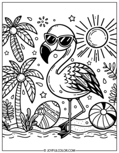32 FREE Printable Flamingo Coloring Pages - Download & Enjoy!