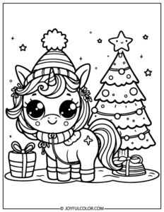 20 Christmas Tree Coloring Pages - Free & Printable!