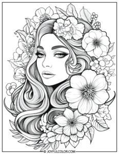 FREE Printable Flower Girl Coloring Pages – Download & Enjoy!